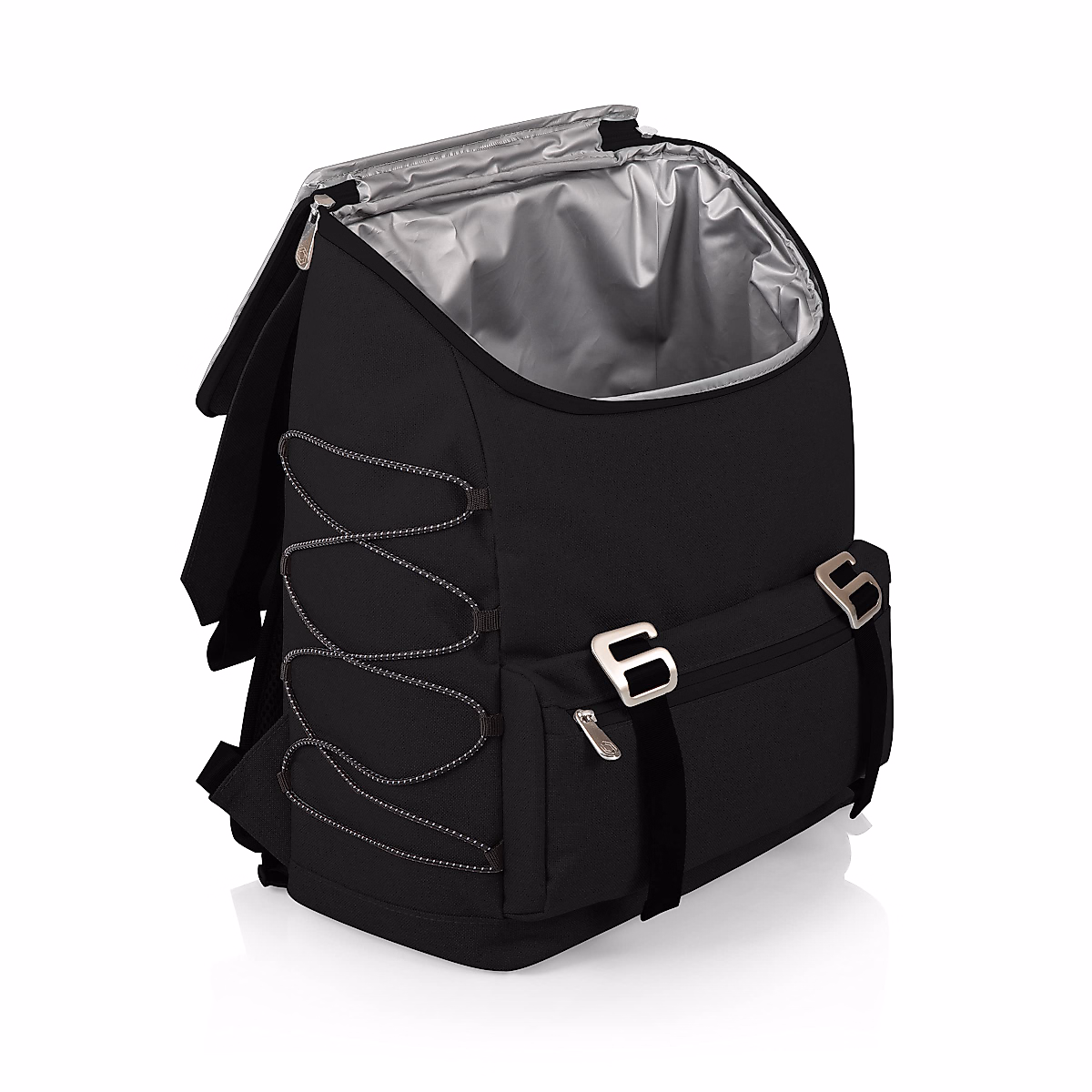 PICNIC TIME ONIVA - a Brand - OTG Traverse Backpack Cooler, Soft Cooler Backpack, Hiking Backpack, (Black)