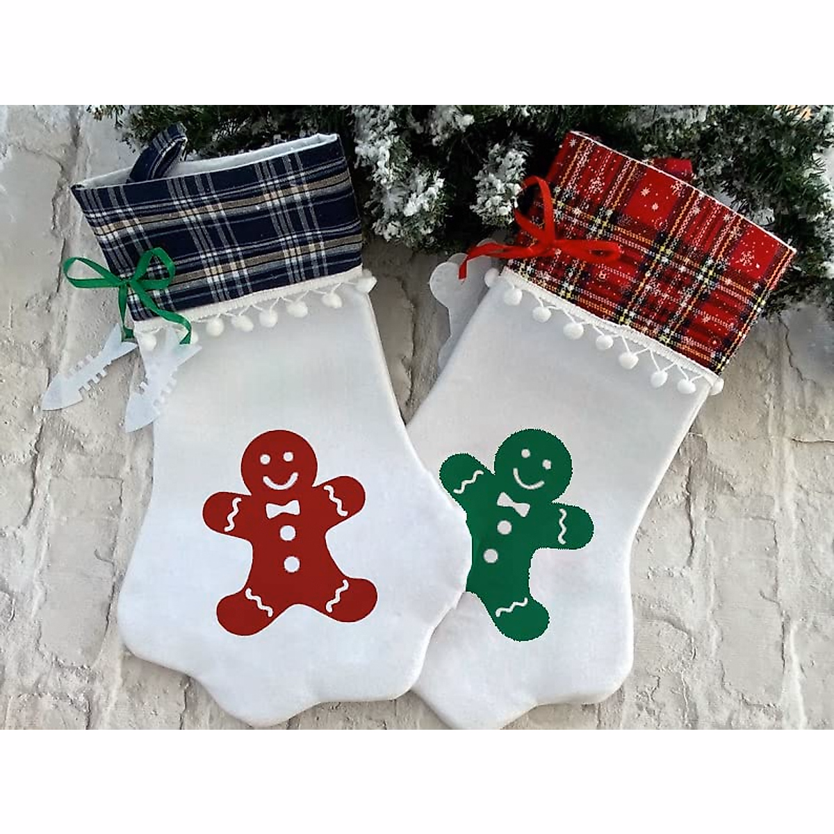 DGAGA Silk Screen Stencils Christmas Stencils Silkscreen Chalk Mesh Stencils Self Adhesive Stencils Reusable for Painting on DIY Wood Signs, Fabric,Home Decor,Chalk Paste