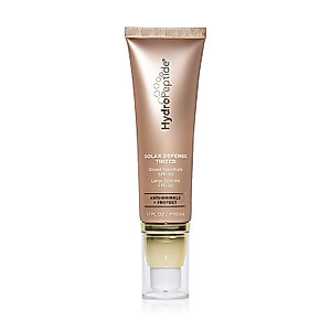 HydroPeptide Solar Defense Face Sunscreen, SPF 30 Broad Spectrum, Tinted BB Cream, Moisturizing Antioxidant, Reef-Safe,1.7 Ounce (Packaging May Vary)