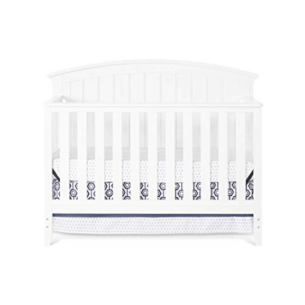 Child Craft Delaney 4-in-1 Convertible Crib, Matte White