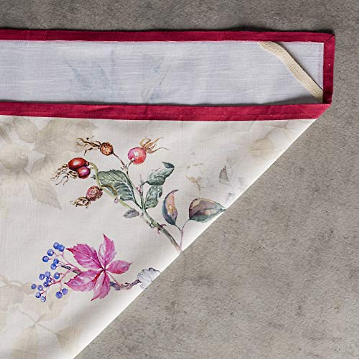 Maison d' Hermine Kitchen Towel 100% Cotton Quick Dry Cleaning Dishtowel for Gifts, Dining, Home, Wedding, Banquet, Buffet, Equinoxe - Beige - Thanksgiving/Christmas (Set of 3)