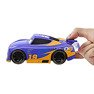 Disney Cars Toys Turbo Racers Assortment, Movie Character Vehicles, Pump Spoiler and Race, No Batteries for Endless Play, Ages 3 and up