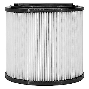 WOCASE 90304 True HEPA Cartridge Filter Replacement, Compatible with Shop-Vac 90304, 90350, 90333, 903-04-00, 9030400,90585, 5 Gallon Up Wet/Dry Vacuum Cleaners