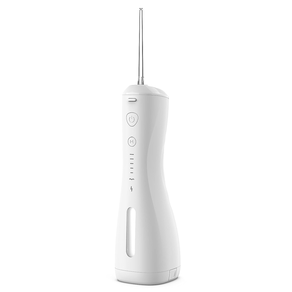 Power Water Flosser for Deeply Teeth Cleaning, Durable Battery 6 Modes & 5 Jet Tips Cordless Dental Oral Irrigator, Electric Rechargeable IPX7 Water Floss Cleaner Pick for Tooth/Gums/Oral/Braces Care