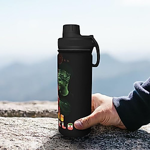 Eevikion Canelo of Alvarez Stainless Steel Insulated Tumbler Sports Water Bottle Hot and Cold Travel Cup 18oz