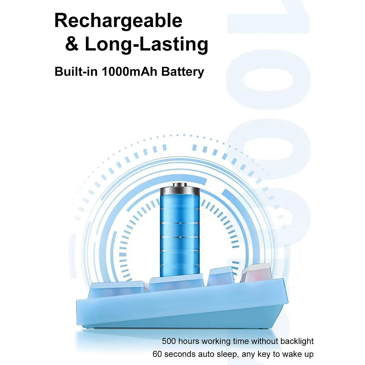 LINKEET Tri-Mode Mechanical Numpad RGB Backlit Bluetooth 5.0/Wired USB-C/2.4G Wireless Macro Number Pad 21-Key NKRO Hot Swappable Numeric Keypad Rechargeable External Num Pad for Laptop, Mac