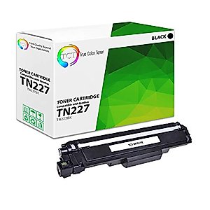TCT Premium Compatible Toner Cartridge Replacement with Chip for Brother TN227 TN-227 TN227BK Black Works with Brother HL-L3210CW, MFC-L3710CW L3750CDW, DCP-L3510CDW Printers (3,000 Pages)