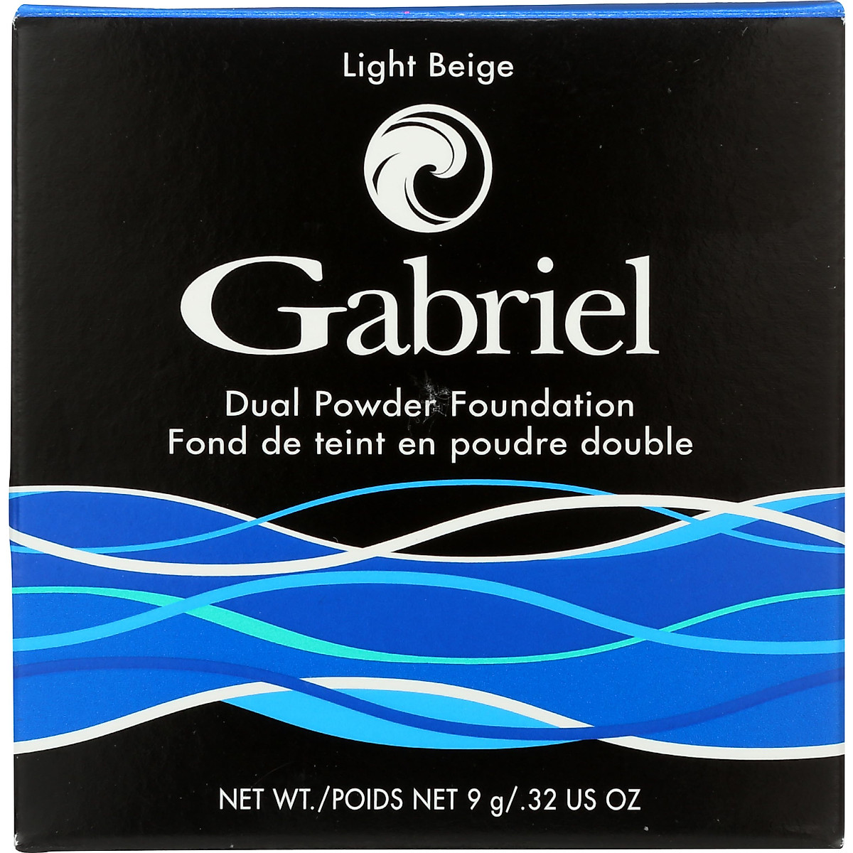 Gabriel Cosmetics, Foundation Light Beige, 0.32 Ounce
