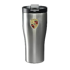 Genuine Porsche Crest Double Wall Stainless Thermal Tumbler,325 ml