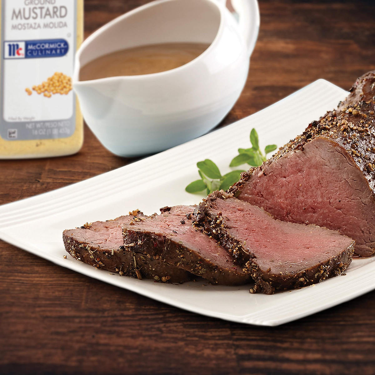 McCormick Culinary Ground Mustard, 16 oz - One 16 Ounce Container of Ground Mustard Powder for a Sharp Tangy Taste, Perfect for Dips, and Sauces