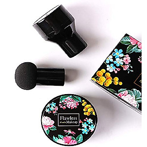 nvyue Mushroom Head Air Cushion CC Cream Natural Mushroom Head Foundation,Moisturizing BB Cream Makeup Long Lasting Matte Concealer Even Skin Tone Makeup Base Prime(Natural)