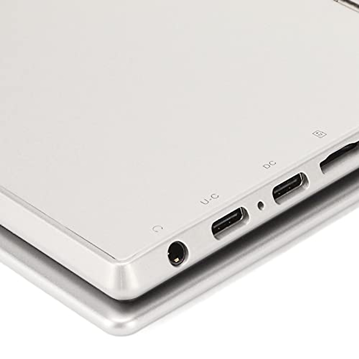 VINGVO Mini Laptop, Magnetic Keyboard 12G 256G 100‑240V 12.3 in. Office Laptop (12+256G US Plug)