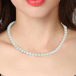 Fascinators Hat for Women Tea Party Hat Headband Set Wedding Flower Mesh Hair Clip with Veil Tea Party Headwear Lace Gloves Pearl Necklace and Earrings for Halloween Party Black