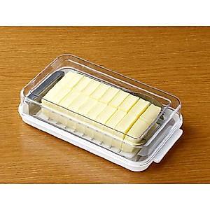 Stainless Butter Cutter & Case Btg2dx (With a Butter Knife)(Japan Import)