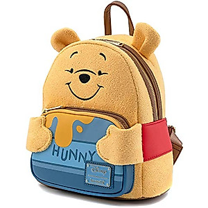 Loungefly Disney Winnie the Pooh Hunny Tummy Womens Double Strap Shoulder Bag Purse