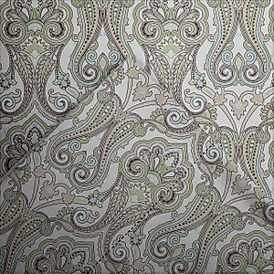 Pointehaven Flannel Oversized Duvet Set, King, Paisley