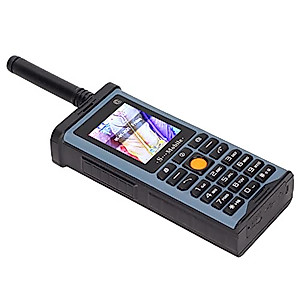 Unlocked Mobile phone Multifunctional 2G Cell Phone For The Elderly , Four Cards Four Standby , Large Button , Large Battery , Loud Volume , Power Bank , Ultra Long Standby Light blue