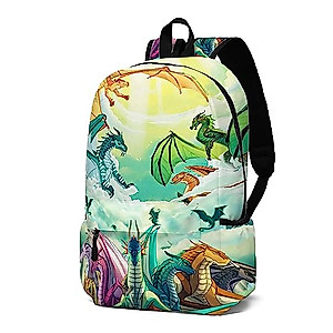 KGEVOCL Backpack Lightweight Bag Water Resistant Stylish Casual Daypack Travel Business Work Bag for Men Women 17in