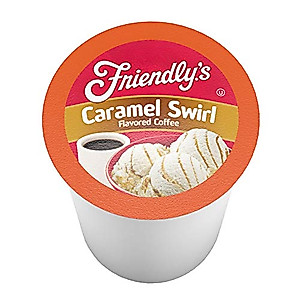 Friendly's Coffee Pods, Assorted Flavored Ice Cream Variety Pack, Compatible with Keurig K Cup Brewers, 40 Count