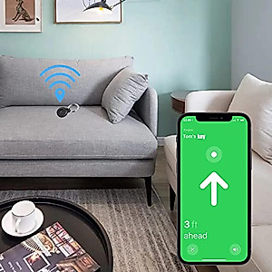 Compatible for Tile Sticker Keychain Holder,(Glow in The Dark) Slicone Sticker 2022 Tracker Case Cover for Tile Sticker Pet Collar Holder,Birthday Party Supplies Gift to Family,Glow Blue Glow Green