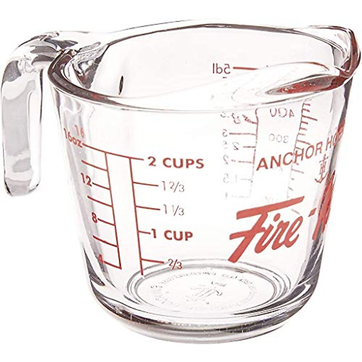 Anchor Hocking Fire-king 16 Oz Glass Measuring Cup