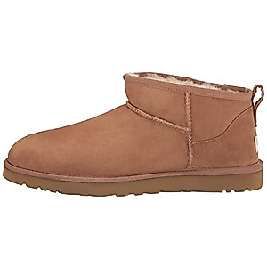 UGG Men's Classic Ultra Mini Fashion Boot, Chestnut, 11