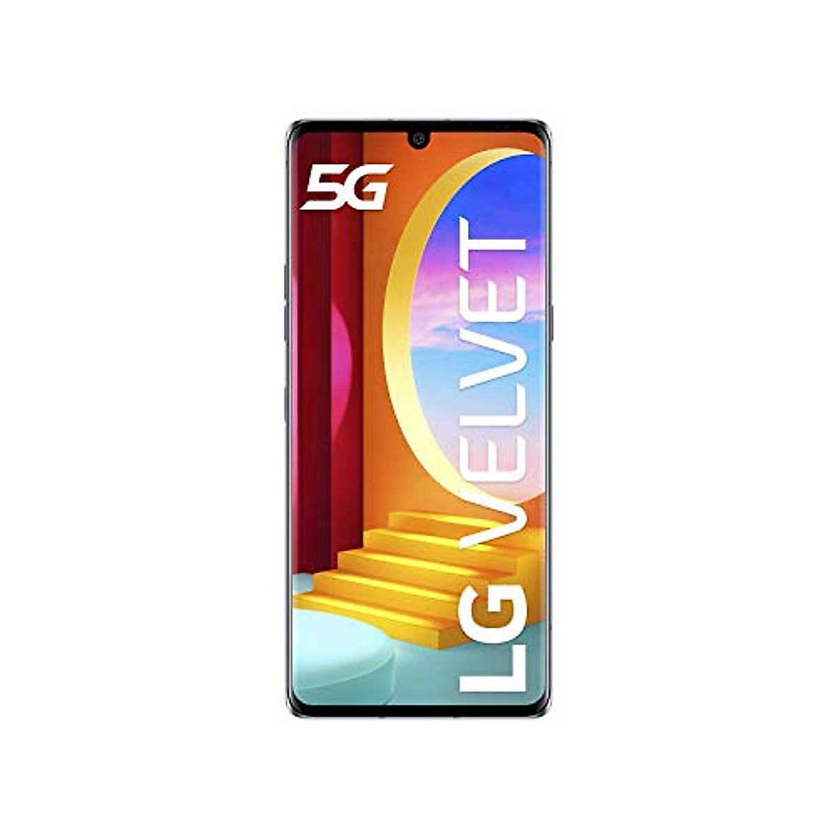 LG Velvet 5G US Model LMG900UM1A ATT Unlocked 6GB/128GB US Version - Aurora Grey (Renewed)