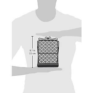 Tablecraft Farmhouse Collection Cookbook Tablet Easel, Brown