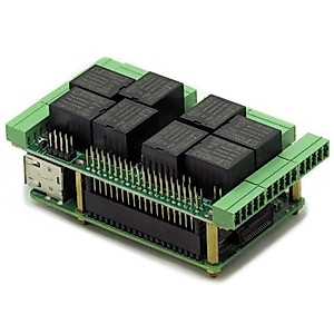 Home Automation 8-Layer Stackable HAT Made for Raspberry Pi
