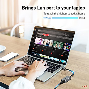 USB to Ethernet Adapter Bundle with USB 3.0 to Ethernet Adapter for Nintendo Switch