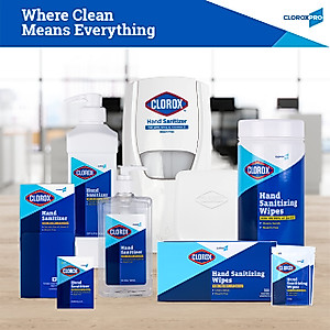 Clorox Pro Hand Wipes in Resealable Canister, 270 Ct | Clorox Alcohol Free Wipes with BZK | Clorox Hand Wipes, Travel Hand Wipes, Alcohol Free Hand Wipes, Wipes for Hands