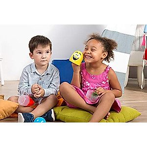 Miniland Emoticapsules. Multicolor and Funny Toy which Represent The Basic Emotions and Invite Children from 2 to 6 Years to Recognize Daily Feelings. SEL Learning