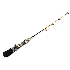 LOVEPET Ice Fishing Rod, Fishing Rod, Straight Shank, Raft Fishing Rod,Short Section Winter Fishing Rod, Fishing Tackle 50cm