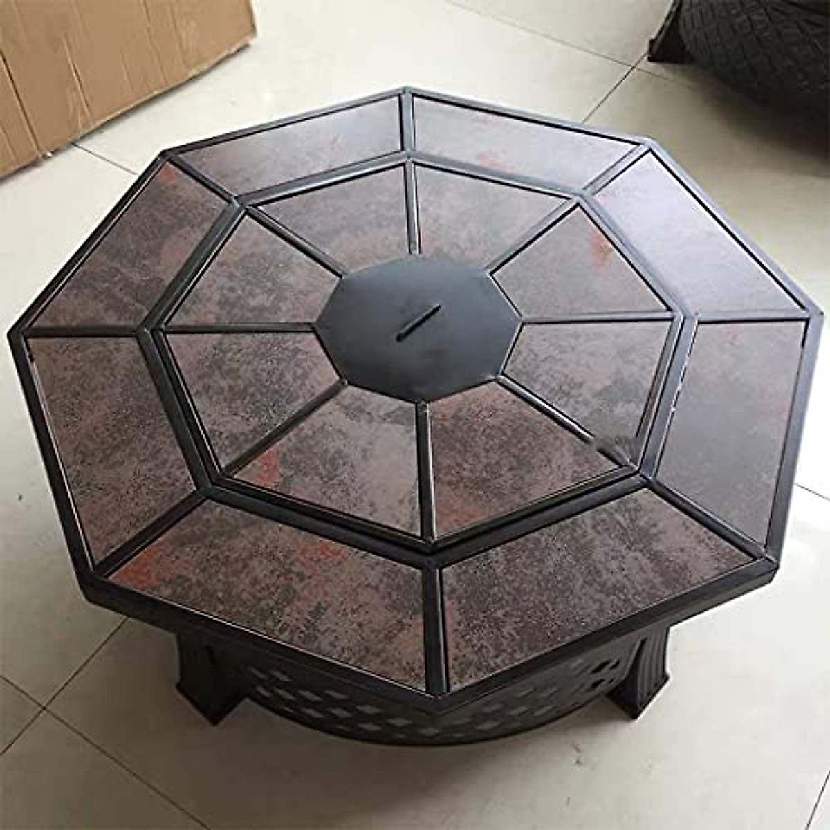 Fire Pits,BBQ Grill,for Outdoor Camping Picnic Bonfire Patio Backyard Garden Beaches Park,Family Essential Multifunctional Stove