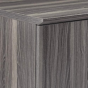 Mayline MSCLGS Medina 2-Door Storage Cabinet, 36"W, Gray Steel Laminate