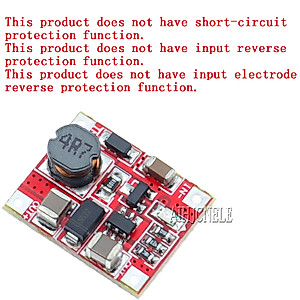 AIHJCNELE 3Pcs RT9266 DC Boost Module 1V~5V 3V 3.7V to 5.1V 5.2V 1A Single Lithium Battery Step Up Power Board DIY Portable Source Charger Repair Accessories with LED Indicator Light (RT-9266)