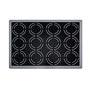 Silicone Baking Mat, Thickened Fiberglass Bakeware Oven Mats, Baking Kneading Pads, 4 Piece Set (black base grey side)