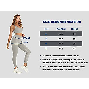 NEPOAGYM High Waisted Leggings for Women No Front Seam,Lightweight Yoga Leggings Buttery Soft 25 Inch 7/8 Length(Taupe,M)