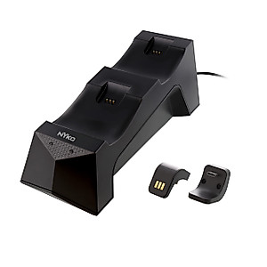 Deluxe Master Pak for PlayStation®5 | Dual Controller Charge Base | High Quality Wired Ergonomic Headset Designed for Over Ears | Silicone Grip Controller Cover and 8 Thumb stick Caps