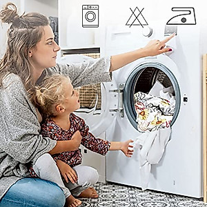 HNHUAMING Floral Nursing Pillow Cover, Breastfeeding Pillow Slipcover for Baby Girls, Soft Snug Fits On Newborn Feeding Pillow Case