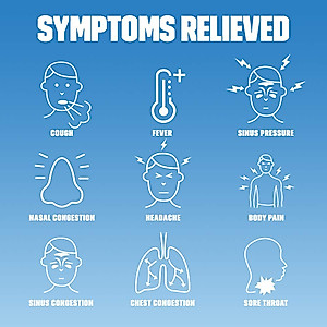 Mucinex Fast-Max Maximum Strength Cold & Flu All in One, Multi-Symptom Relief, Pain Reliever, Fever Reducer, Cough Suppressant, Expectorant, Nasal Decongestant, 16 Liquid Gels (Pack of 4)