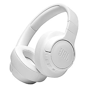 JBL Tune 760NC - Lightweight, Foldable Over-Ear Wireless Headphones with Active Noise Cancellation - White (Renewed)