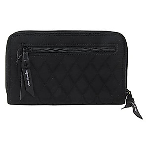 Vera Bradley RFID Turnlock Wallet (Classic Black)