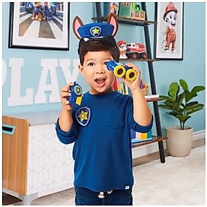 Paw Patrol, Chase Movie Rescue 8-Piece Role Play Set, Pretend Play Costumes for Kids, Toys for Boys & Girls Ages 3 and up.