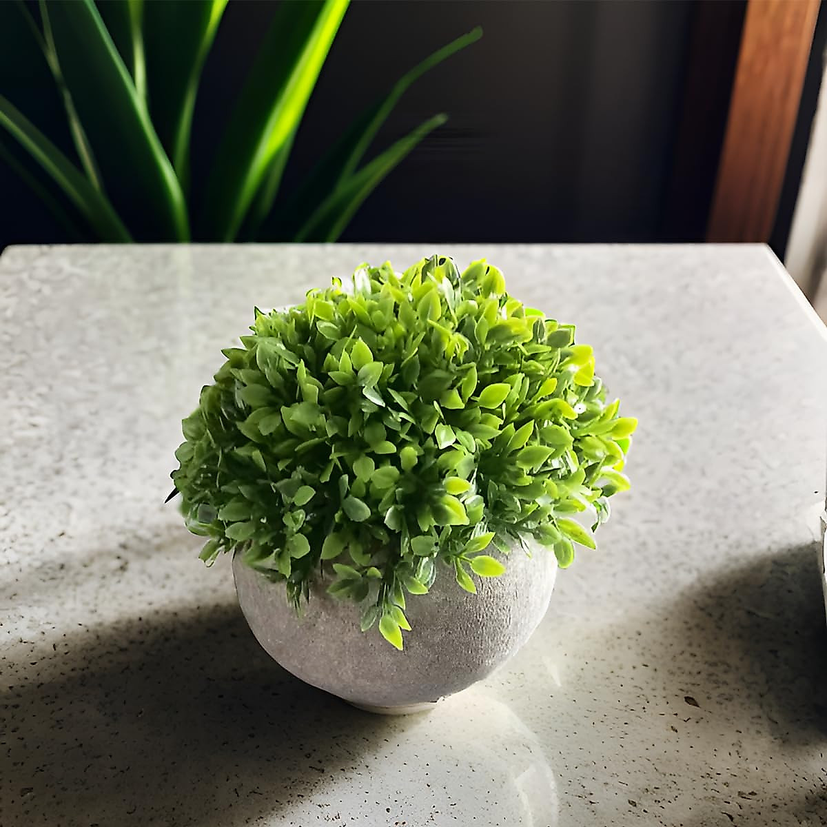 VeKker Stylishly Elevate Your Space with Artificial Potted Plants - Perfect for Home & Office Decor, Bathrooms, and Small Spaces