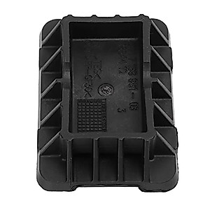 Under Car Jack Pad, ABS Rubber Car Jack Support Plate 2pcs OE Design Abrasion Resistance Anti Aging Black 51717169981 for Autos