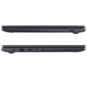 ASUS L510 15.6" Ultra Thin Laptop Computer, Quad-Core Intel Pentium Silver N5030, 4GB DDR4 RAM, 128GB eMMC, 802.11AC WiFi, Bluetooth, USB-C, 1 Year Office 365, Black, Windows 11 S, iPuzzl HDMI Cable