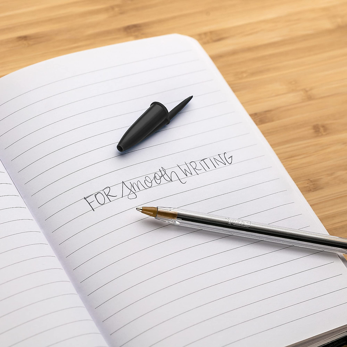 BIC Cristal Xtra Smooth Ballpoint Pen, Medium Point (1.0mm), Black, Great For Everyday Writing Activities, 10-Count