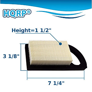 HQRP Filter Cartridge with Pre-Filter Compatible with Briggs & Stratton 698413 697292 697152 613022 695643 794421 797007 650821 697775 4212 4213 5079 5079K Replacement