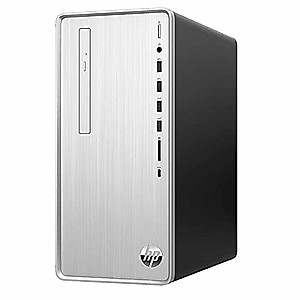 HP 2022 Pavilion Desktop PC AMD 6-Core Ryzen 5 4600G 32GB RAM DDR4 1TB M.2 NVMe SSD 1TB HDD AMD Radeon Graphics HDMI VGA USB C WiFi AC Bluetooth RJ-45 DVD-RW Windows 10 Pro w/RE Accessories